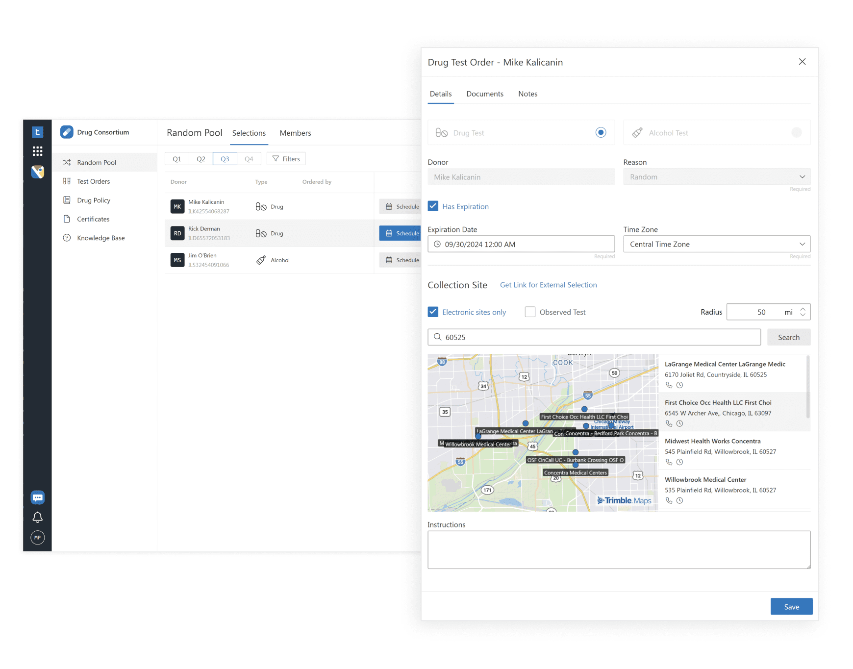 DOT Consortium Compliance