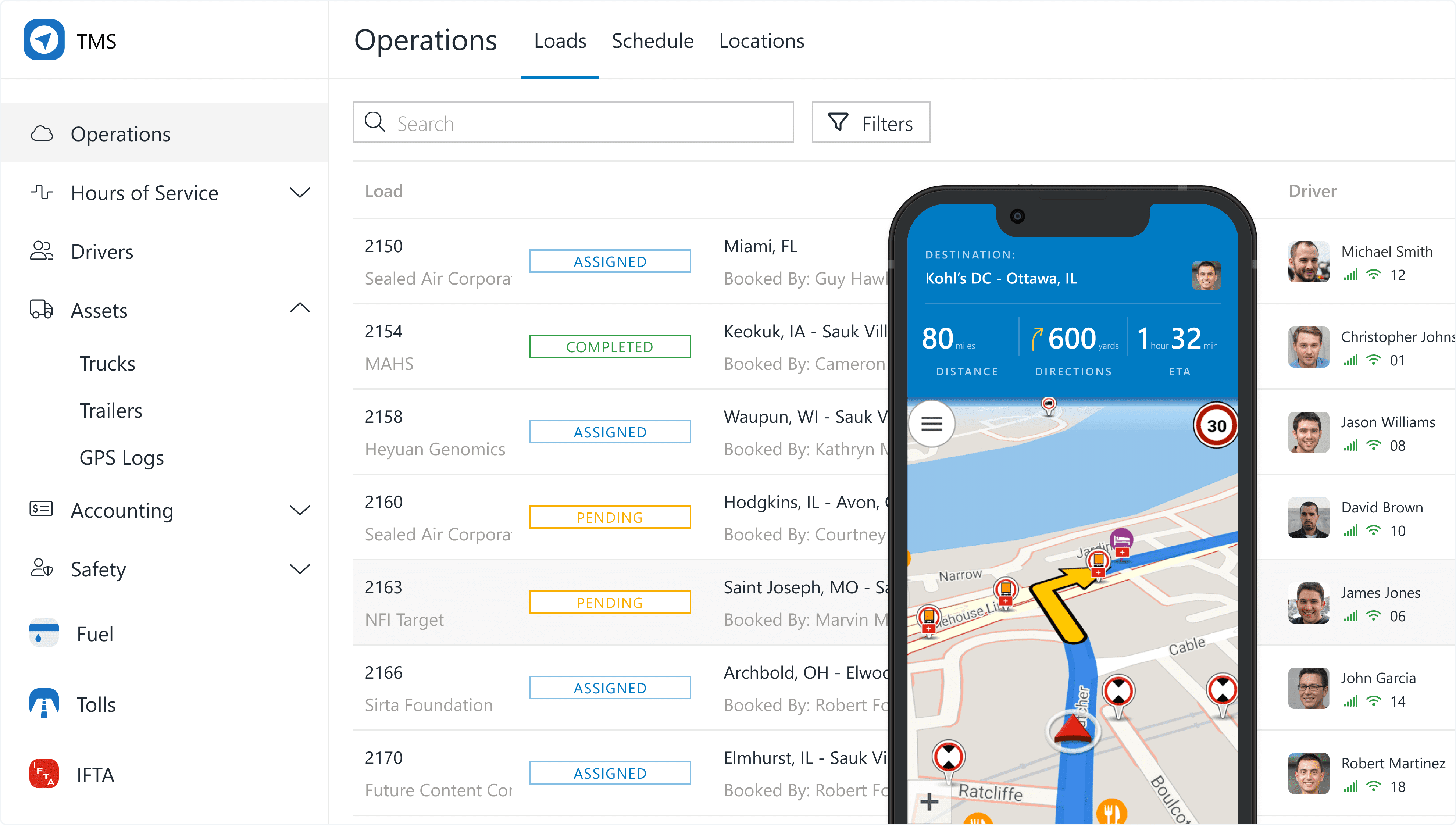 Carrier TMS Software | Integrated ELD