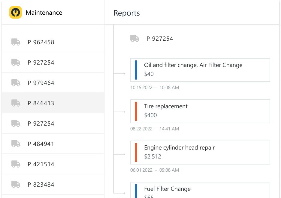Truck Maintenance Software