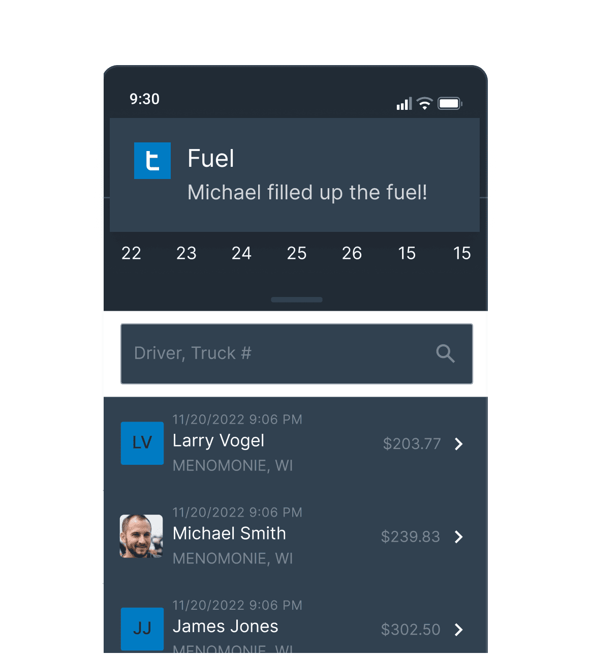 Trucking Hub Mobile